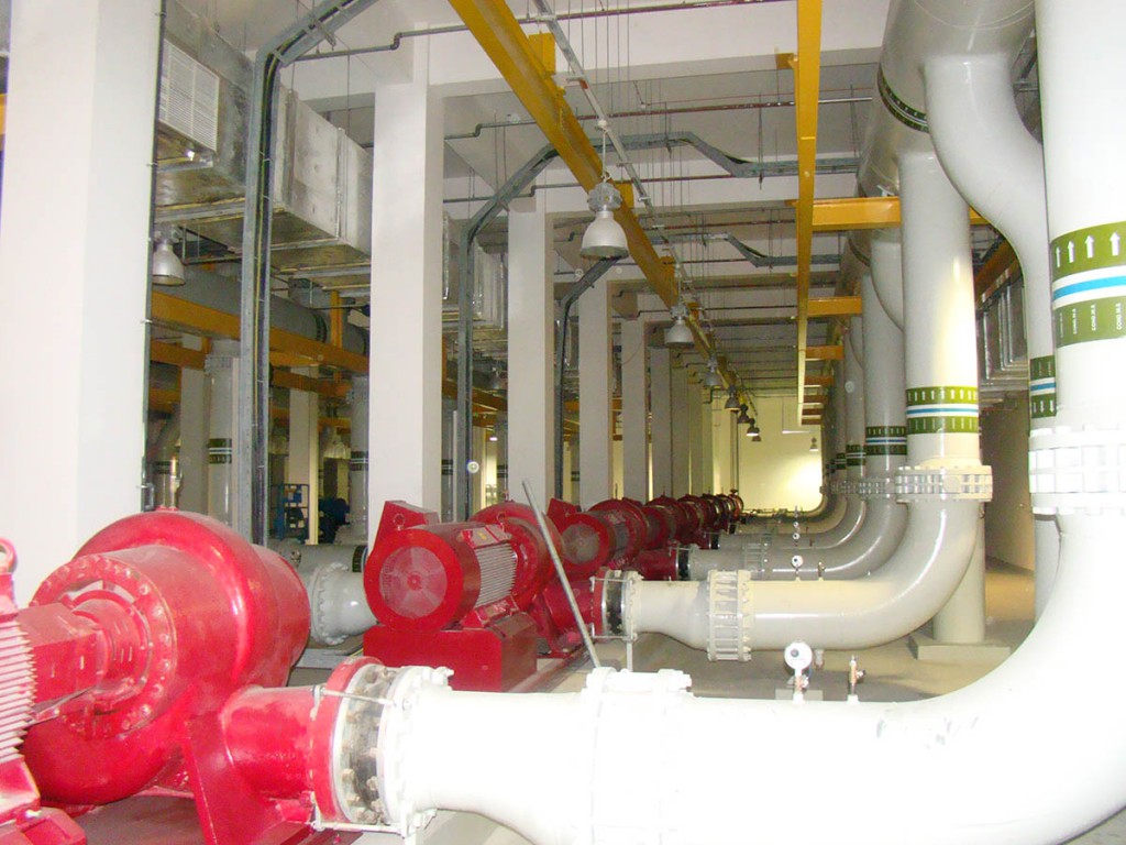 The Emicool District Cooling Plant 7 At Motor City, Dubai, United Arab ...