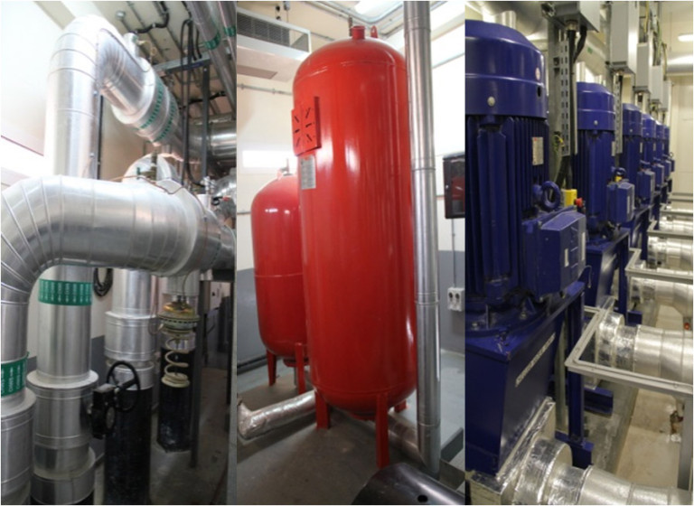 Design of chilled water supply system for executive jet terminal and ...